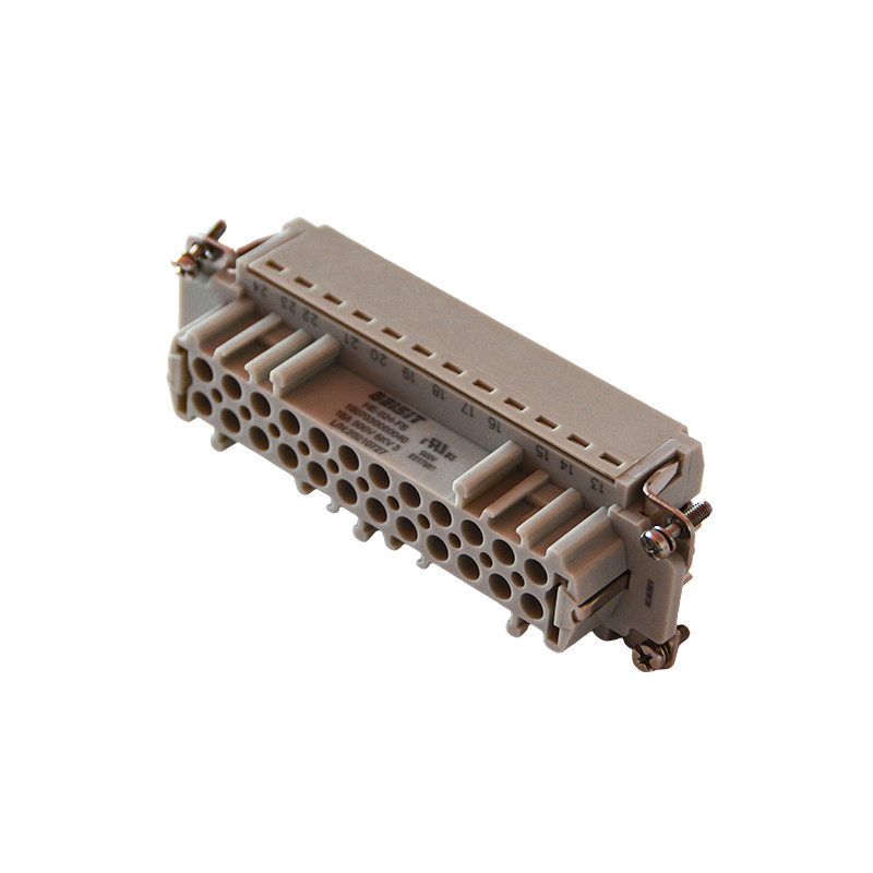 China HE Heavy Duty Connectors 24 Pin Male Socket For Hot Runner ...