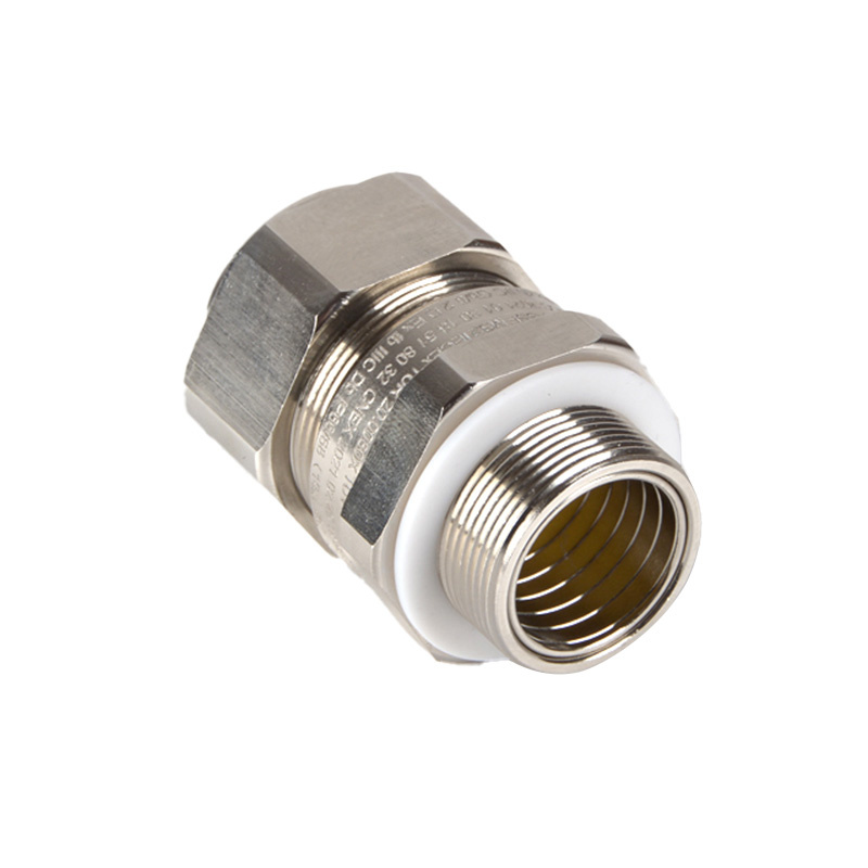 China Metric and NPT Type Single Sealing Filling Exd Cable Gland ...